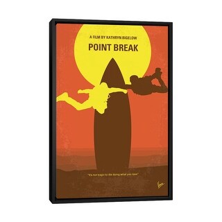 iCanvas "Point Break Minimal Movie Poster" by Chungkong Framed Canvas Print - Bed Bath & Beyond ...
